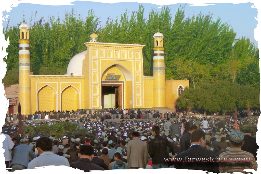 Picture of the Week: Kashgar's Id Kah Mosque | Xinjiang: Far West China